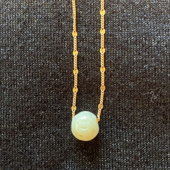 Jewelry | Authentic Round Light Green Jade Ball | Poshmark